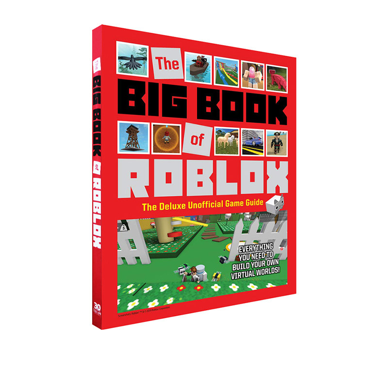 Minecraft我的世界英文原版 The Big Book of Roblox沙盒游戏豪华精装书非官方游戏指南在线版乐高_虎窝淘