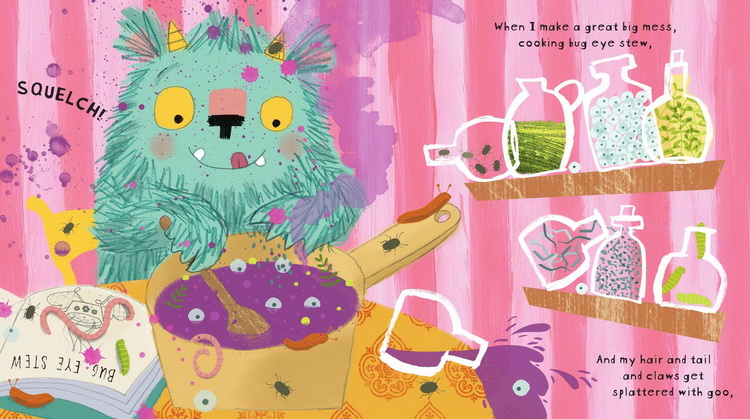 预售英文原版 Don't Call Me Sweet不要叫我小可爱儿童习惯性格养成情绪控制幽默绘本图画书萌萌的小怪物 2-5岁_虎窝淘