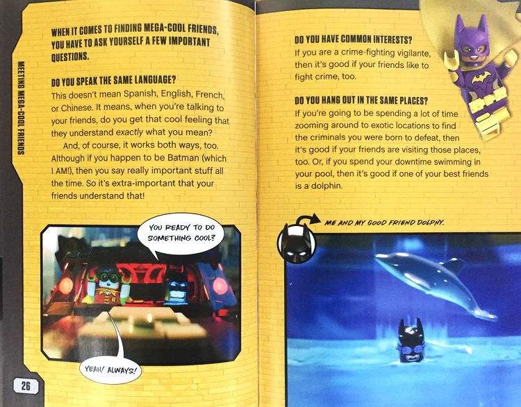 英文原版 LEGO BATMAN MOVIE LEGO BATMAN GUIDE TO BEING COOL乐高蝙蝠侠指南儿童启蒙漫画书学乐 ...