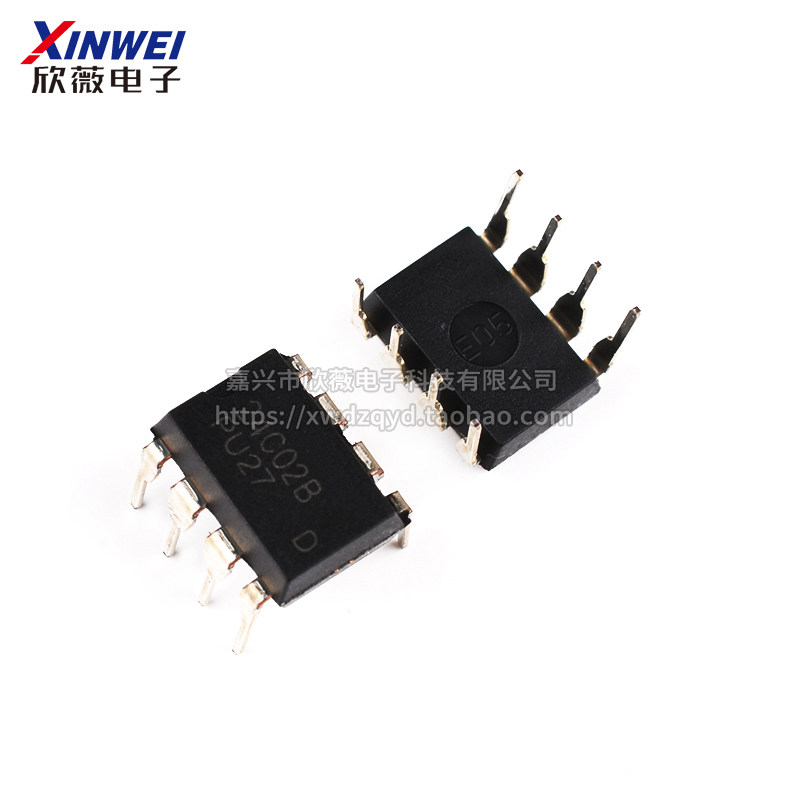 AT24C02存储器IIC芯片01A/04N/08BN/16B/32 IC贴片SOP8直插DIP8_虎窝淘