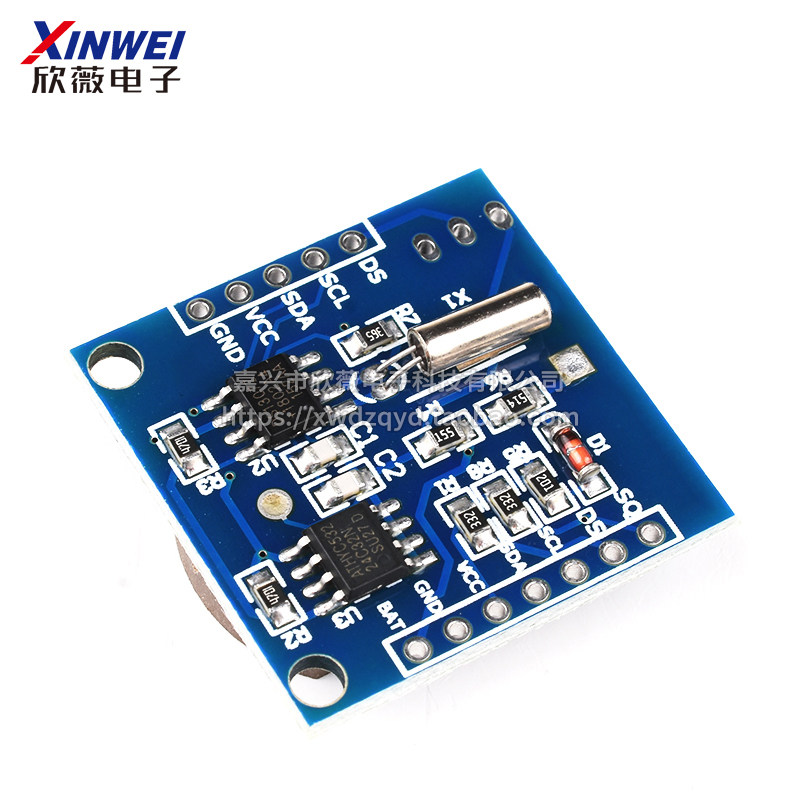 DS1302/3231/1307 PCF8563实时时钟模块时间掉电走时存储计时带电_虎窝淘