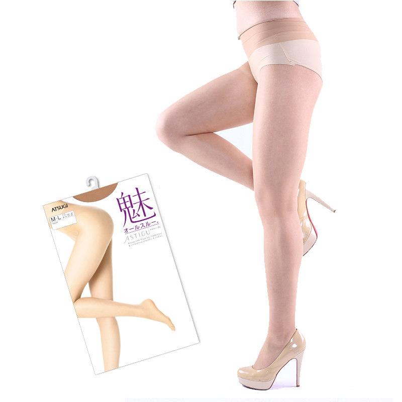 ATSUGI/厚木2018魅-日本超薄透隐形T档性感魅打底丝袜连裤袜子女_虎窝淘