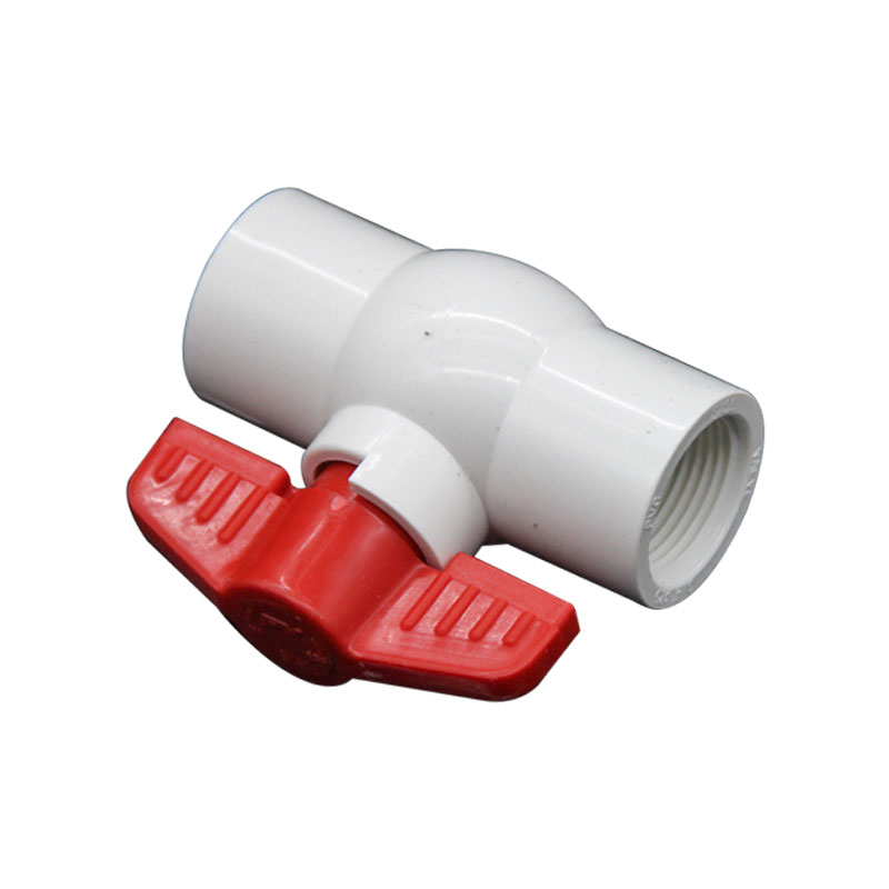 pvc球阀螺纹内丝水管开关塑料阀门DN20 25 32 40 50 63 75 90 110_虎窝淘