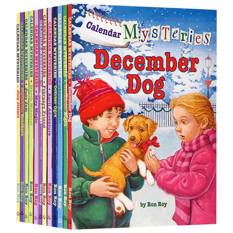 日历之谜系列1- 13册套装 Calendar Mysteries 1-13 英文原版儿童读物 进口英语书籍_虎窝淘