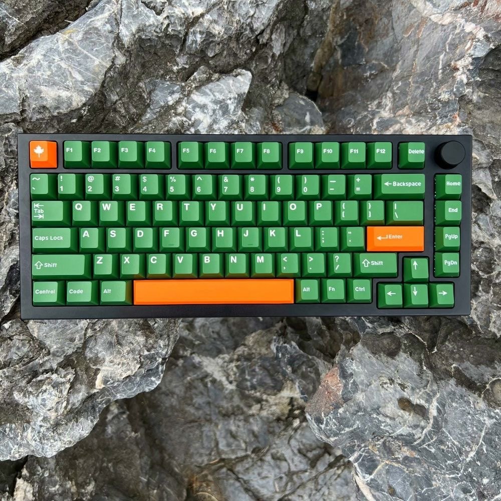 GMK核子Nuke Data大叶键帽Cherry原厂高度ABS二色键帽172键_虎窝淘