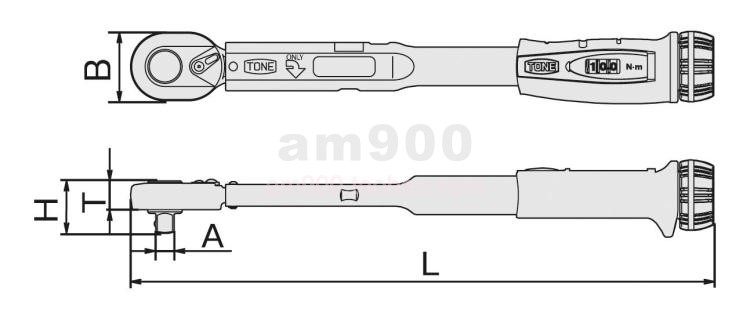 TONE前田扭矩扳手T2MN13 T3MN20 50 T4MN100 140 200 300 T6MN300_虎窝淘
