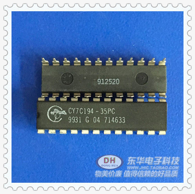 CY7C194-35PC DIP24 64K×4静态RAM单片机芯片集成电路存储现货_虎窝淘