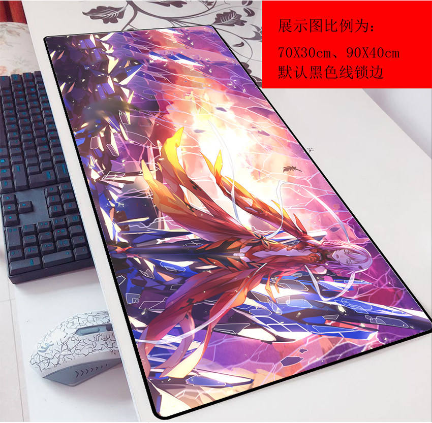 罪恶王冠动漫游戏鼠标垫900x400樱满集楪祈二次元超大键盘垫桌垫_虎窝淘