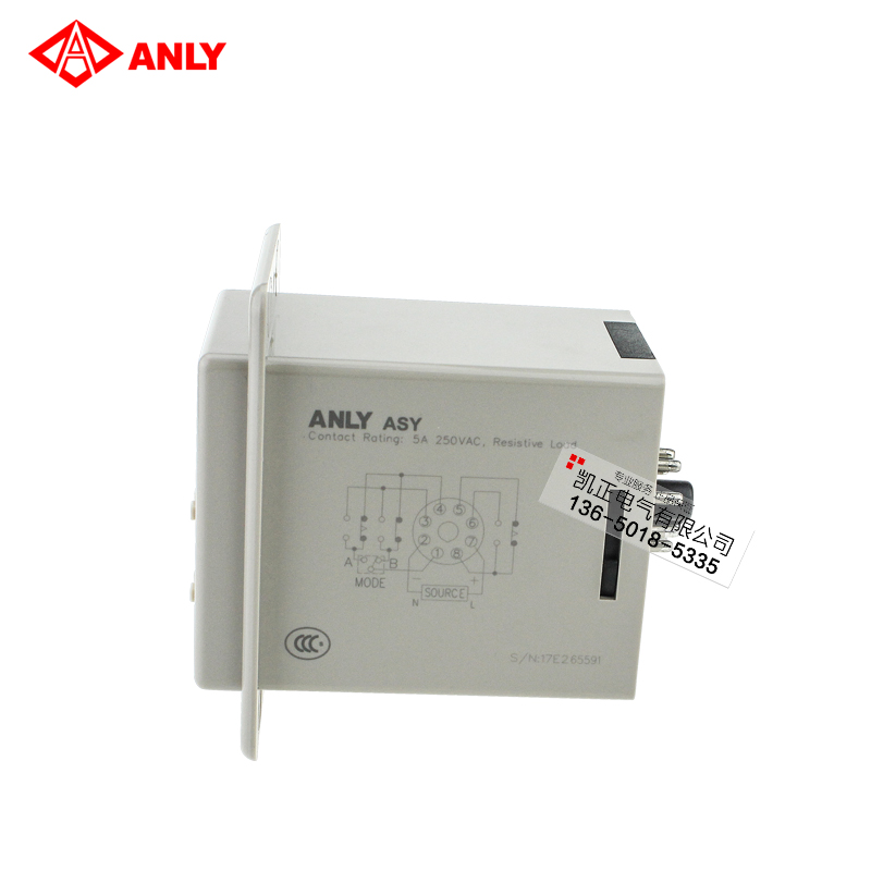 全新正品台湾安良ANLY数字型限时继电器ASY-3SM假一赔十 220V_虎窝淘