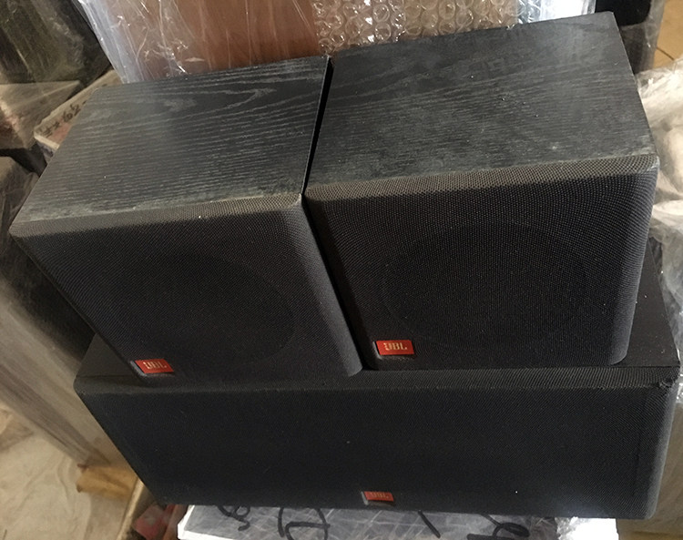 二手美国原装 JBL FLIX1中置环绕音箱一套三件套_虎窝淘