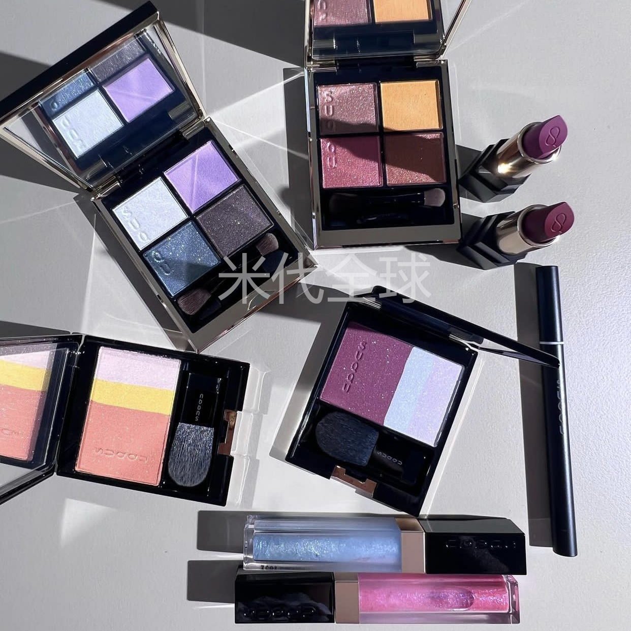 现货抄底suqqu2022英国圣诞限定四色眼影118/119腮红134/135唇膏_虎窝淘