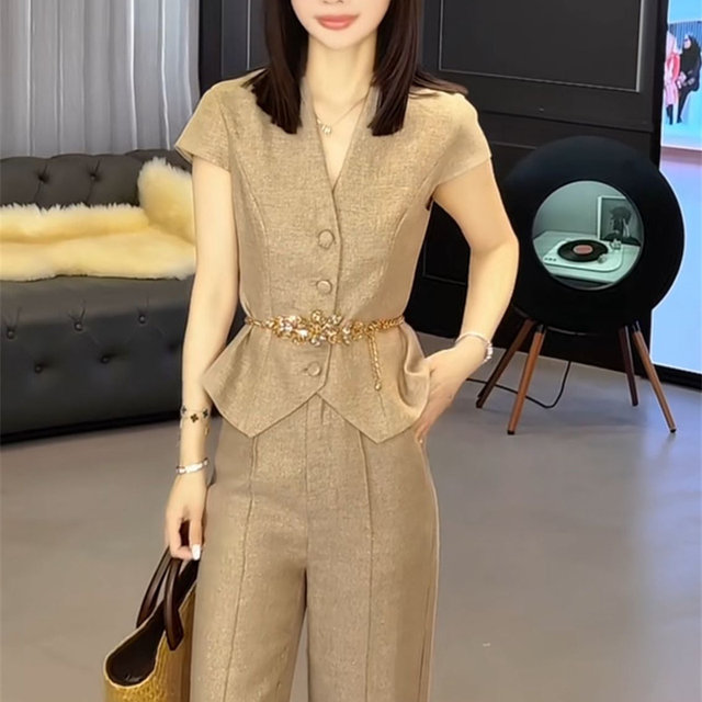 Light luxury temperament women's clothing fashionable summer new age ...