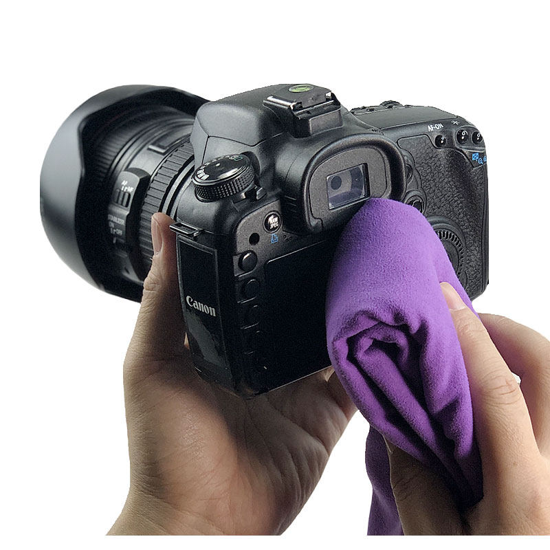 DUSTGO魔术方块百折布相机包百贴布单反清洁包裹保护二合一摄影师推荐适用于富士佳能徕卡相机镜头保护_虎窝淘