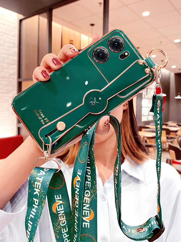 oppoK10手机壳oppo腕带K10pro保护硅胶套5G斜挎挂绳opk全包防摔oppk软壳opook网红opopk105g女por潮 ...