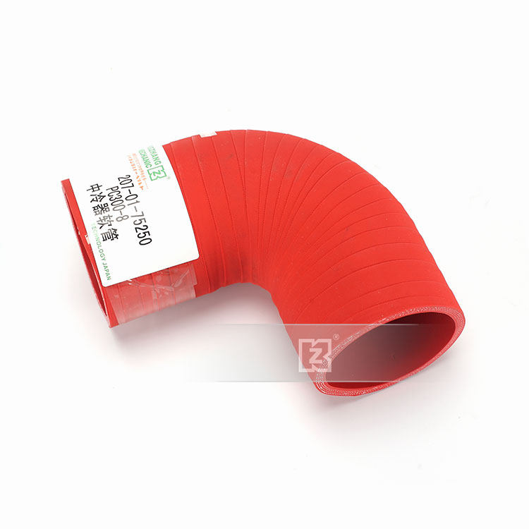 适用PC300-8中冷器进气管中冷箱进风管出气管207-01-75250挖掘机_虎窝淘