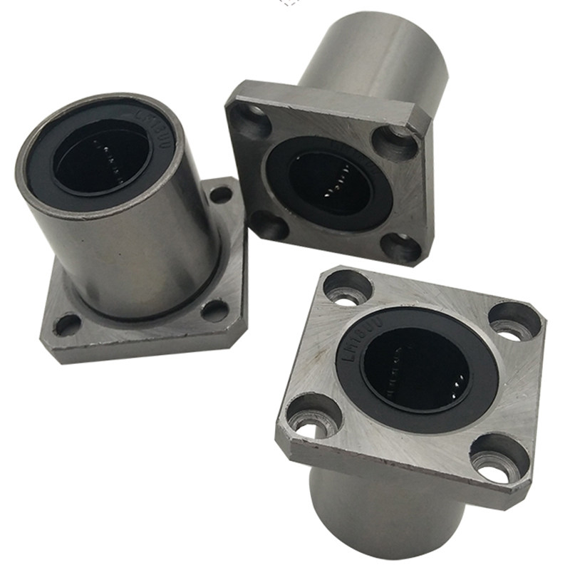 厂家直销方法兰直线运动轴承LMK10 12 16 20 25 30 35 40 50UU_虎窝淘