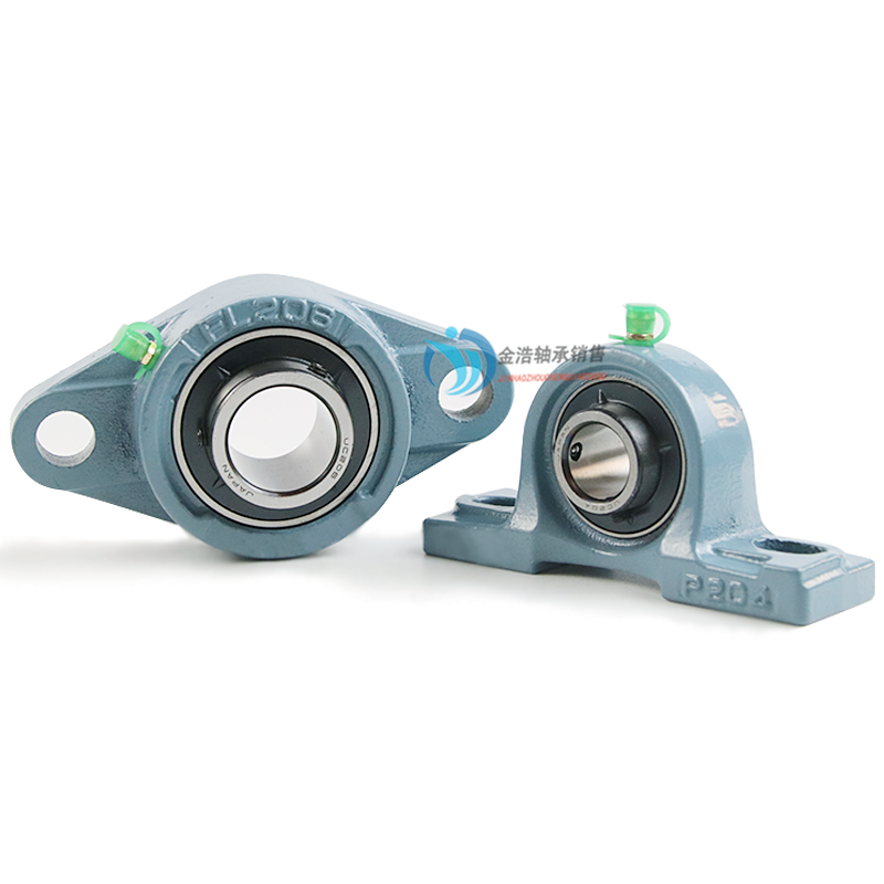 日本进口外球面轴承带座UCFL204 FL205 FL206 FL207 208 209 210_虎窝淘