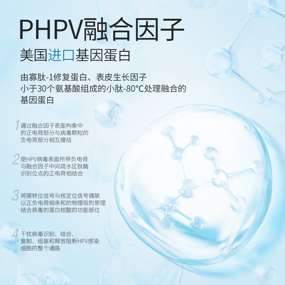 PHPV融合因子抗HPV病毒干扰素凝胶生物蛋白敷料栓药16 18 51 LG_虎窝淘