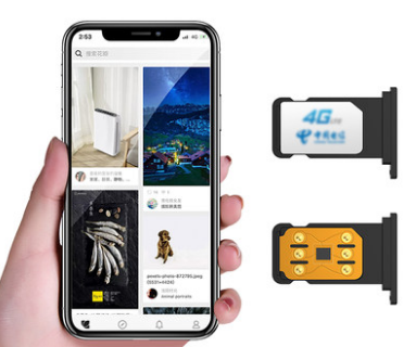 苹果卡贴正品美版日版适用于iPhone7P/6S/XR/XS/8/X/MAX/11/SE/8P_虎窝淘