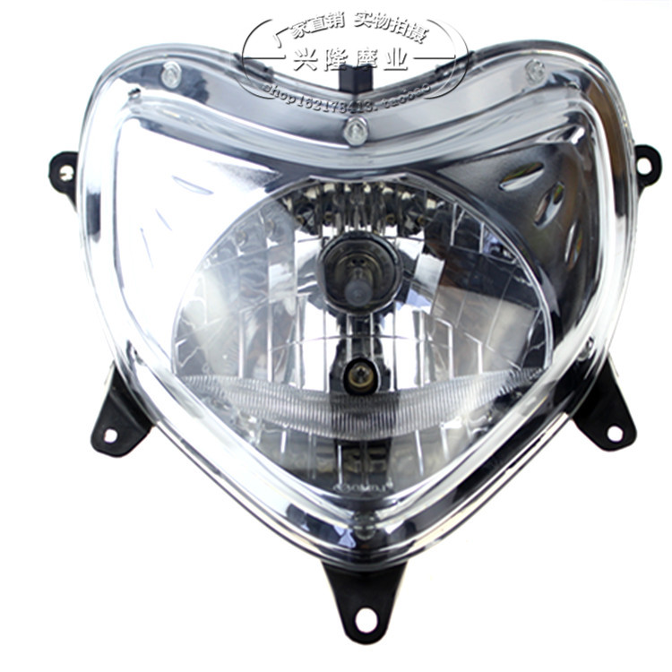 适用新大洲本田摩托车SDH125T-23-23B-23A飞梦前大灯总成大灯玻璃_虎窝淘