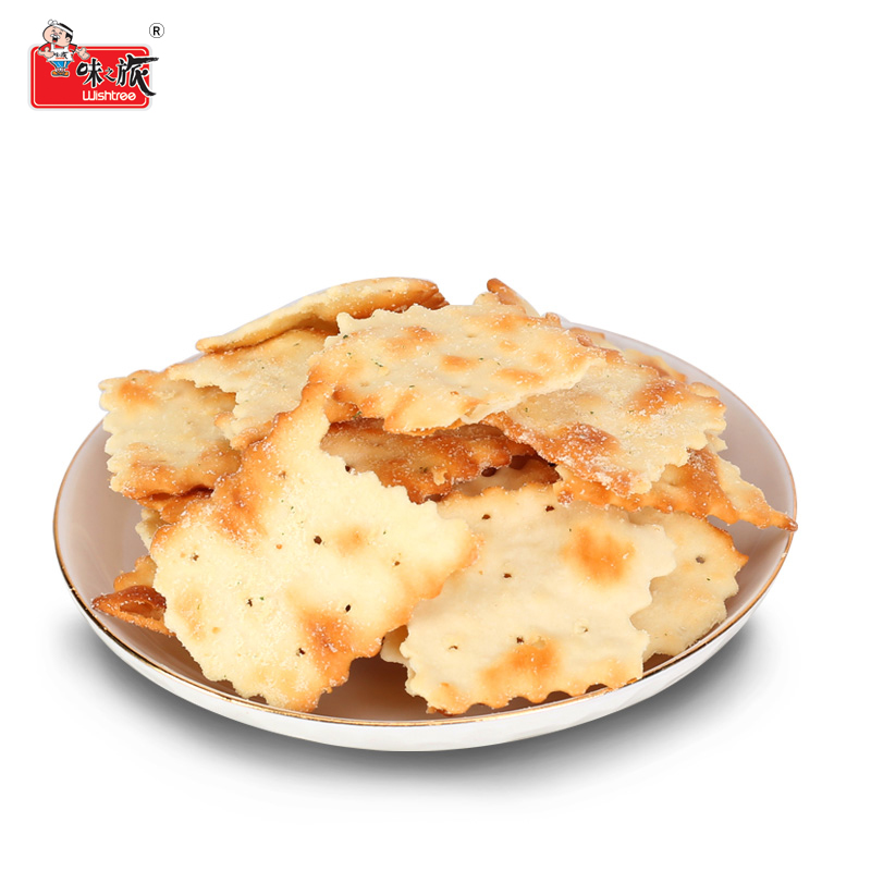 Wishtree味之旅不规则饼干80gx4包混合多口味办公室宿舍零食_虎窝淘