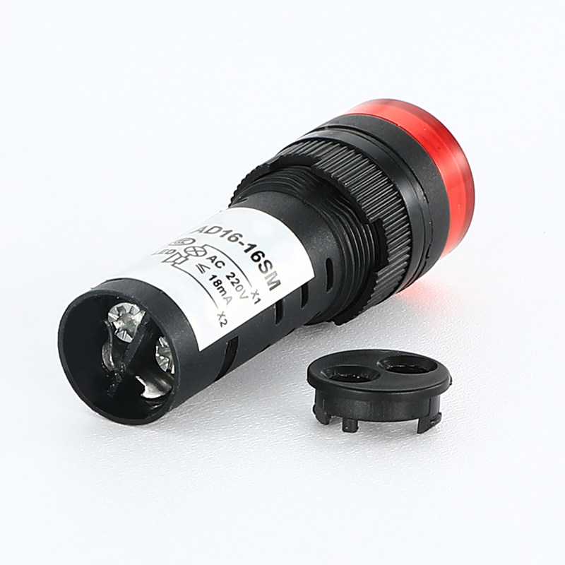 闪光蜂鸣器 AD16-16SM 220V 380V 110V 36V开孔16MM_虎窝淘