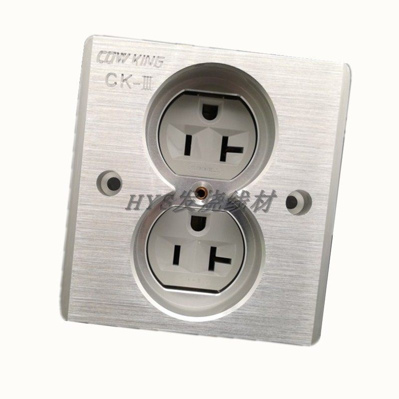 原装正品HUBBELL荷宝 HBL5362发烧级纯铜美标电源插座墙插插芯_虎窝淘