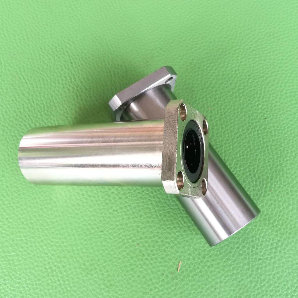 LMK6 8 10 12 16 20 25 30LUU加长直线法兰轴承方形带座法兰轴承_虎窝淘