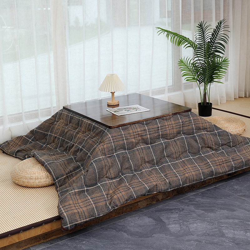 日式被炉桌暖桌日本暖炉桌こたつ森田取暖器折叠收纳桌老匠工坊_虎窝淘