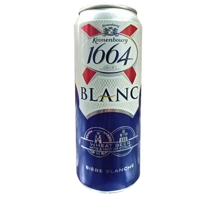 23年4月产欧洲进口1664白啤酒克伦堡1664白啤酒听装500ml*24听_虎窝淘