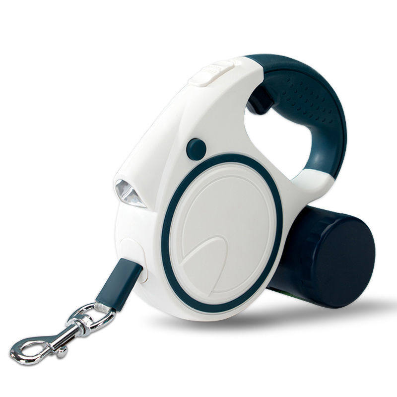 狗狗牵引绳自动伸缩绳遛狗绳狗链子项圈中型小型犬泰迪宠物牵引器_虎窝淘