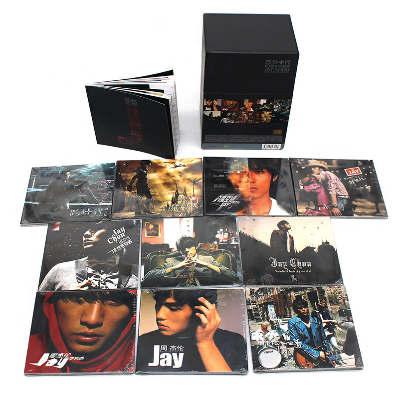 [JAY周杰伦专辑正版全套CD唱片车载歌曲十代 - 叶惠美/七里香/范特西]- 轻舟网