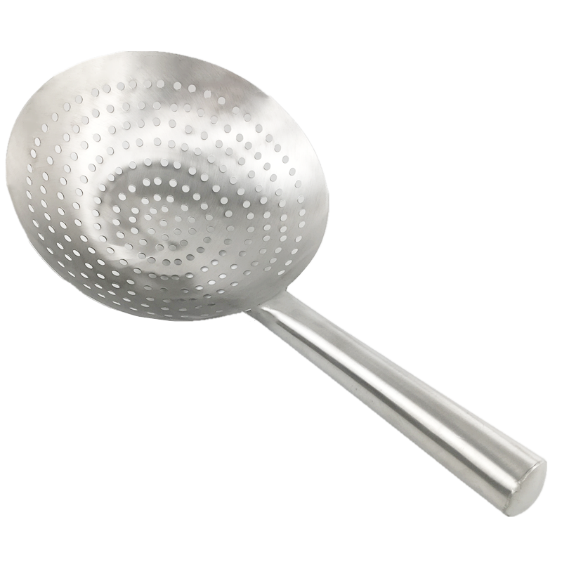 沥油厨房304不锈钢漏勺大号油炸鼓过滤密网线筛商用捞面饺子笊篱_虎窝淘