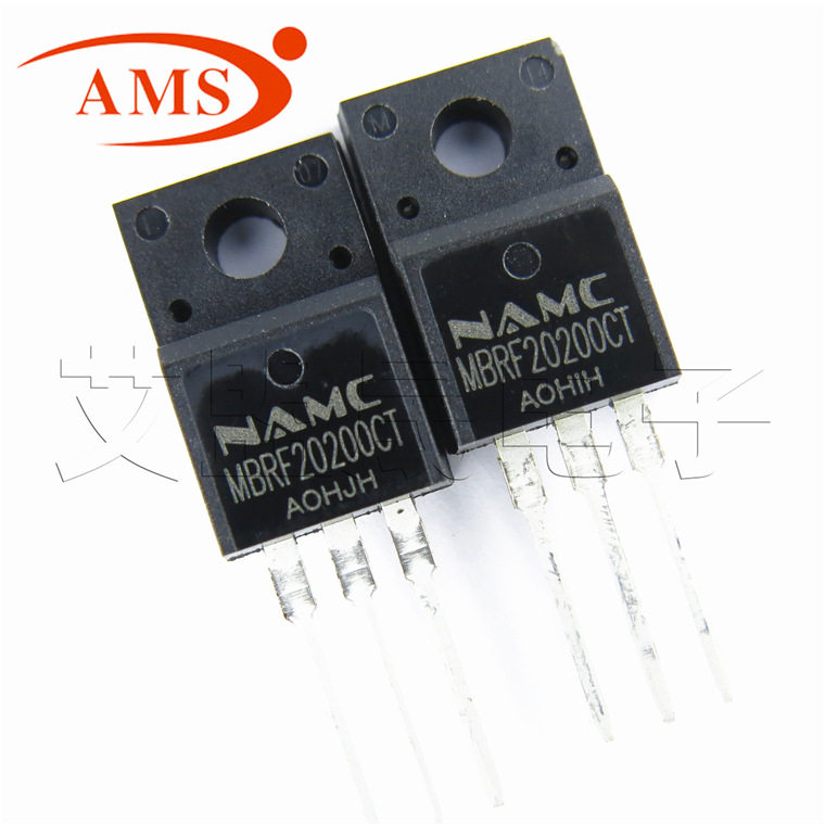 MBRF20200CT TO-220F 20A 200V肖特基二极管 NAMC/耐美 MBRF20200_虎窝淘