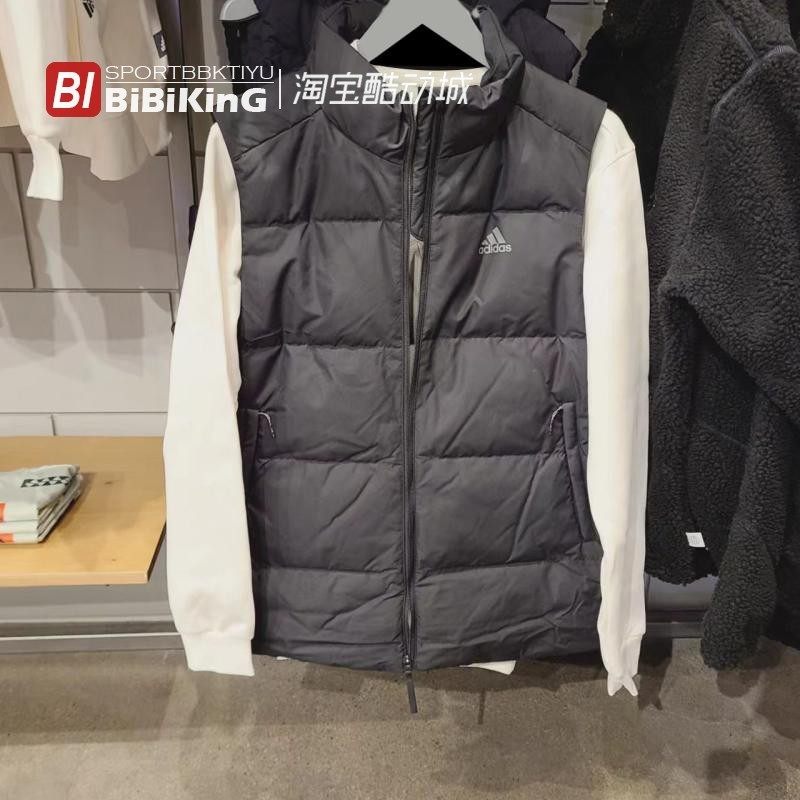 专柜正品 Adidas阿迪达斯背心保暖羽绒马甲DZ1396 H20775 HN4403_虎窝淘