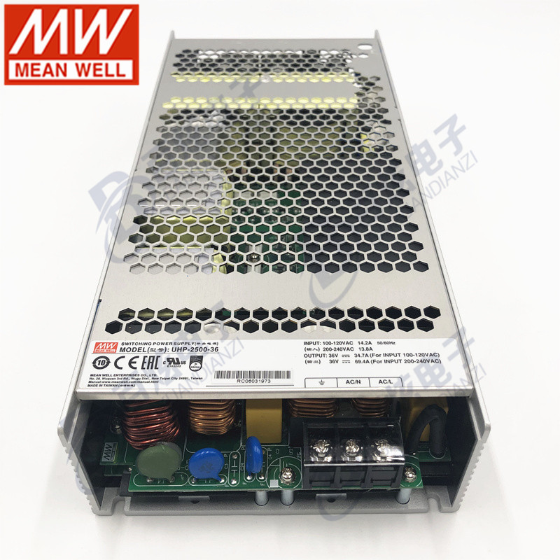 台湾明纬UHP-2500-24/36/48V 2500W薄款带PFC功能开关电源质保5年_虎窝淘