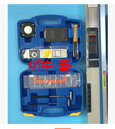 正品南方牌JZC-D型多功能建筑工程检测尺靠尺2M+9/14件套工具包_虎窝淘