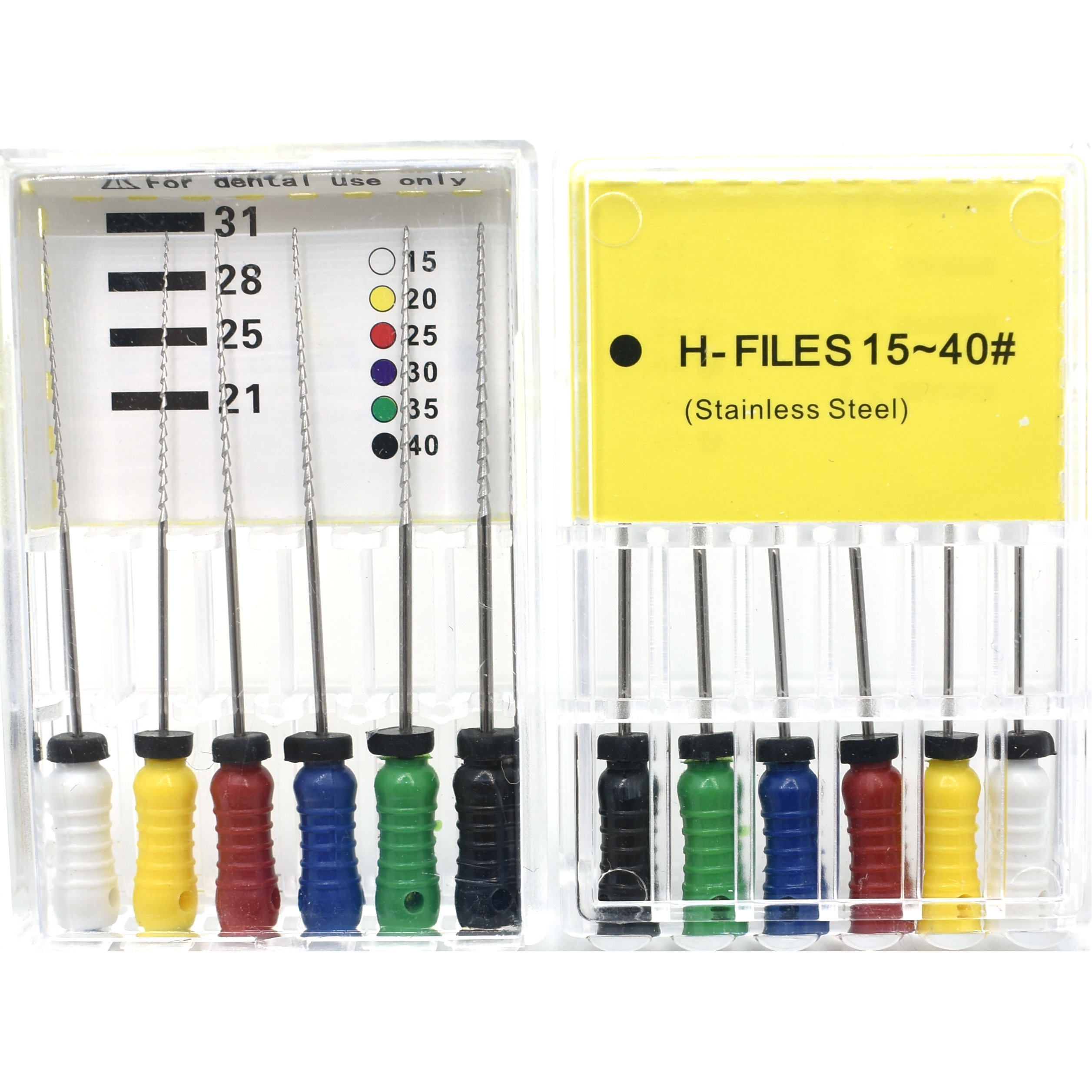 牙科材料不锈钢H锉根管锉提拉锉加长28mm31mm45-80三证齐口腔工具_虎窝淘