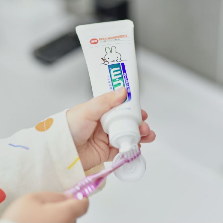 GUM康齿家米菲儿童牙膏换牙期含氟防蛀护齿6岁以上不可吞咽食用_虎窝淘