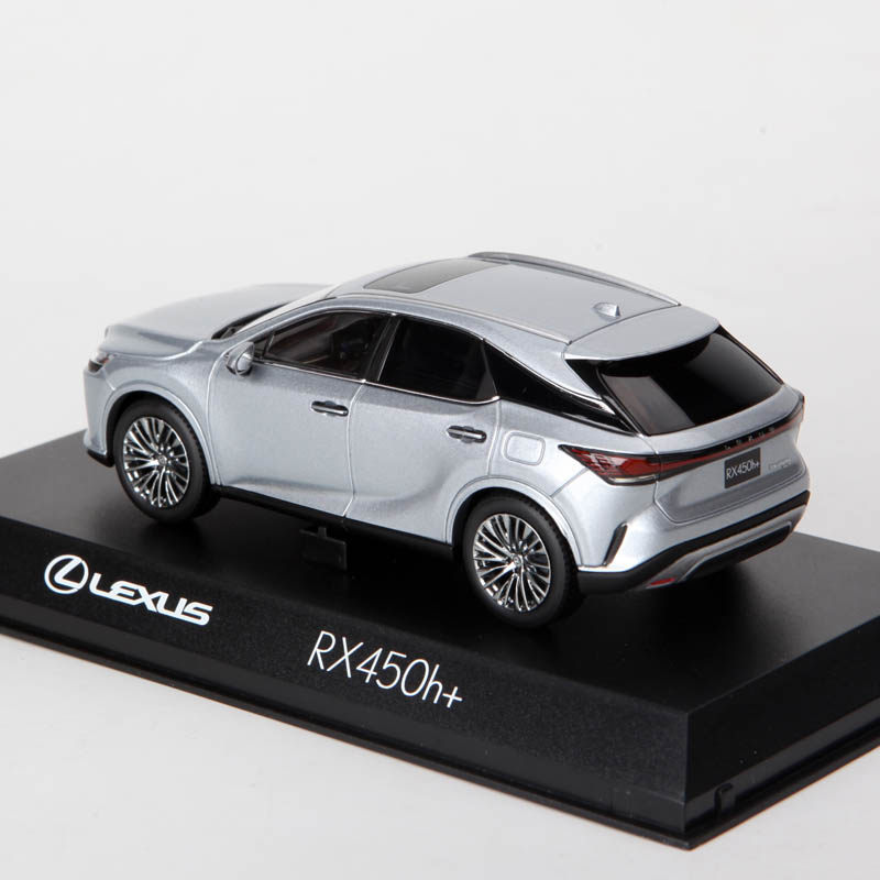 KYOSHO京商 1/43凌志Lexus RX 450h+合金汽车模型银色不可开门_虎窝淘