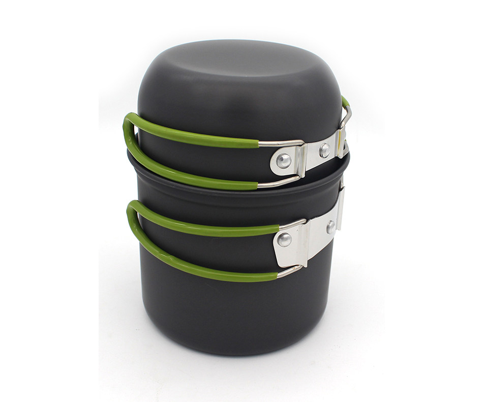 户外套杯野炊用品装备锅具野外炊具套装野餐露营 野营便携户外锅_虎窝淘