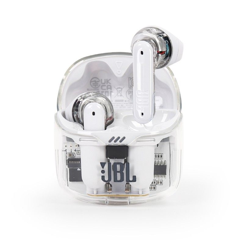 JBL TUNE FLEX BEAM BUDS琉璃豆荚主动降噪透明真无线蓝牙耳机麦_虎窝淘