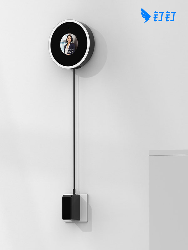 钉钉M1X pro面部人脸识别考勤机无线智能打卡机多地多店刷脸机员工签到神器_虎窝淘