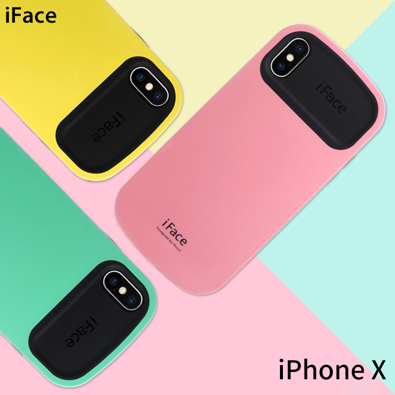 iFace正品适用于iphonexs手机壳女款苹果x防摔硅胶保护套全包情侣_虎窝淘