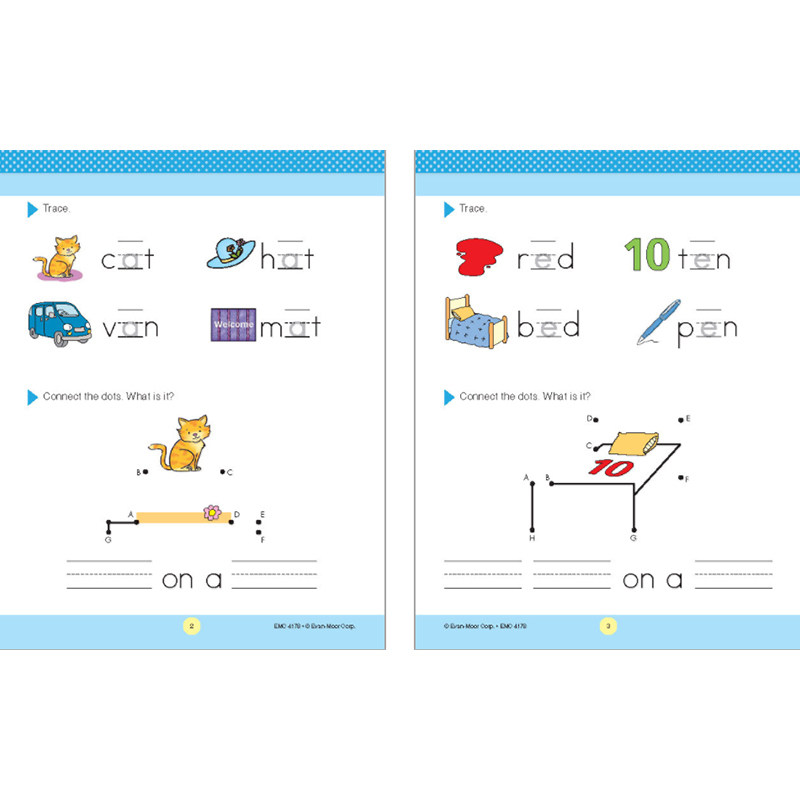 Evan-Moor At Home Tutor Reading Grade K家中导师系列英语阅读幼儿园大班英文原版教辅 evanmoor_虎窝淘