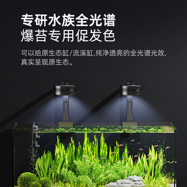 Ledi fish tank lamp, native stream tank lamp, algae lamp, full spectrum ...