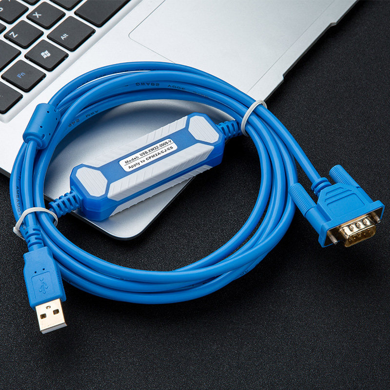 适用欧姆龙CQM1H/CPM2C/CJ1M plc编程电缆USB-XW2Z-200S-V_虎窝淘
