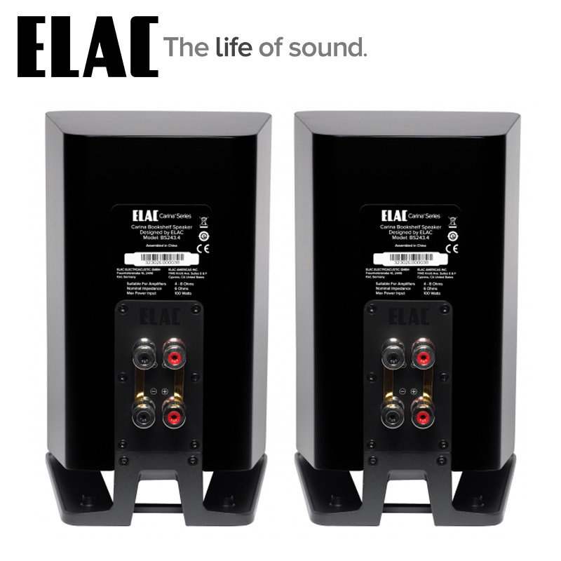 ELAC/意力 BS243.4高保真HiFi书架音箱2.0无源发烧级监听音响家用_虎窝淘