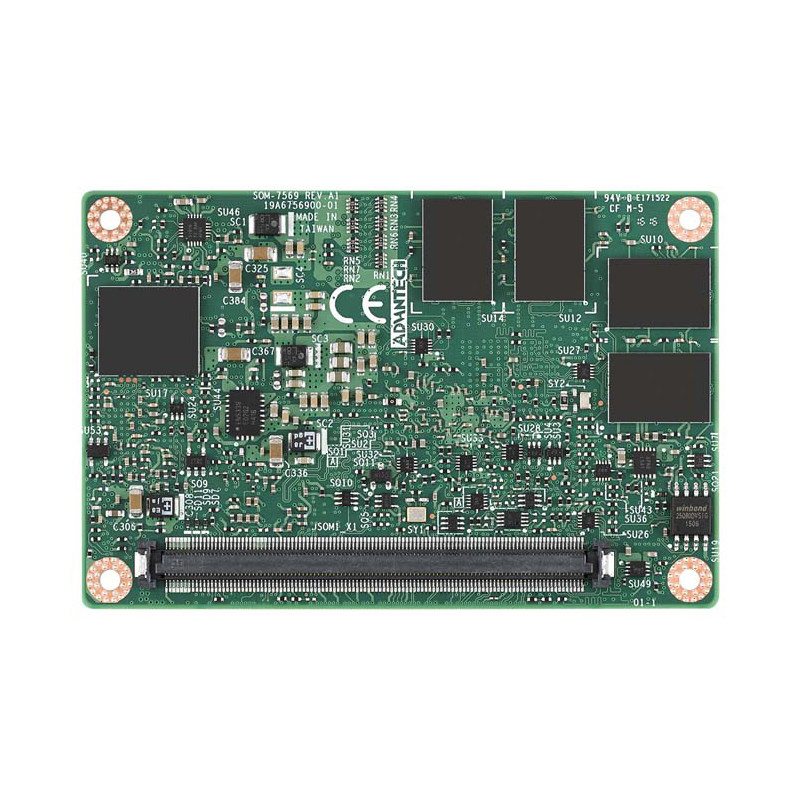 全新研华SOM-7569BC0XC-S3B1嵌入式电脑Type 10迷你主板X5-E3930_虎窝淘