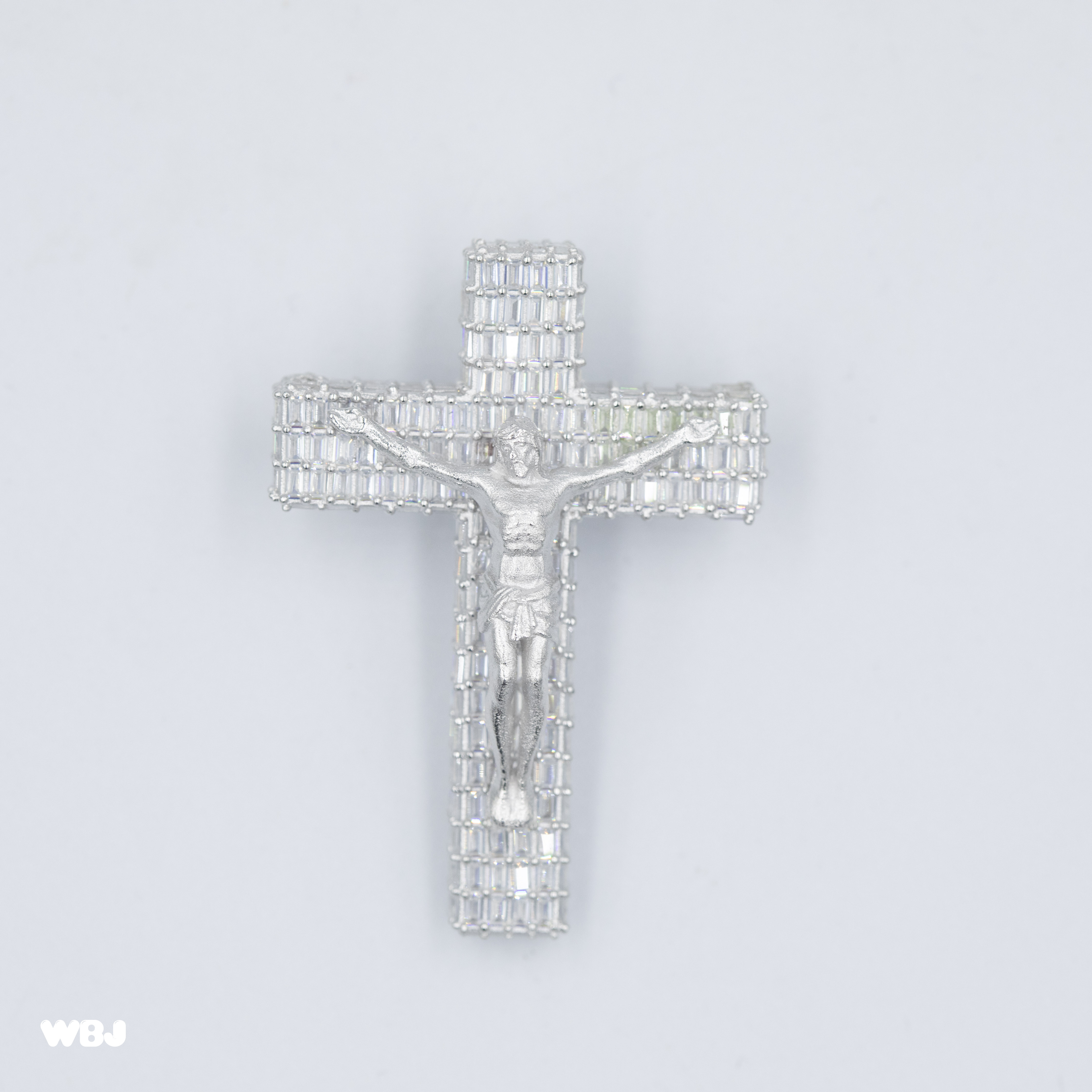 WBJ定制珠宝 T方吊坠 925银手工吊坠_虎窝淘